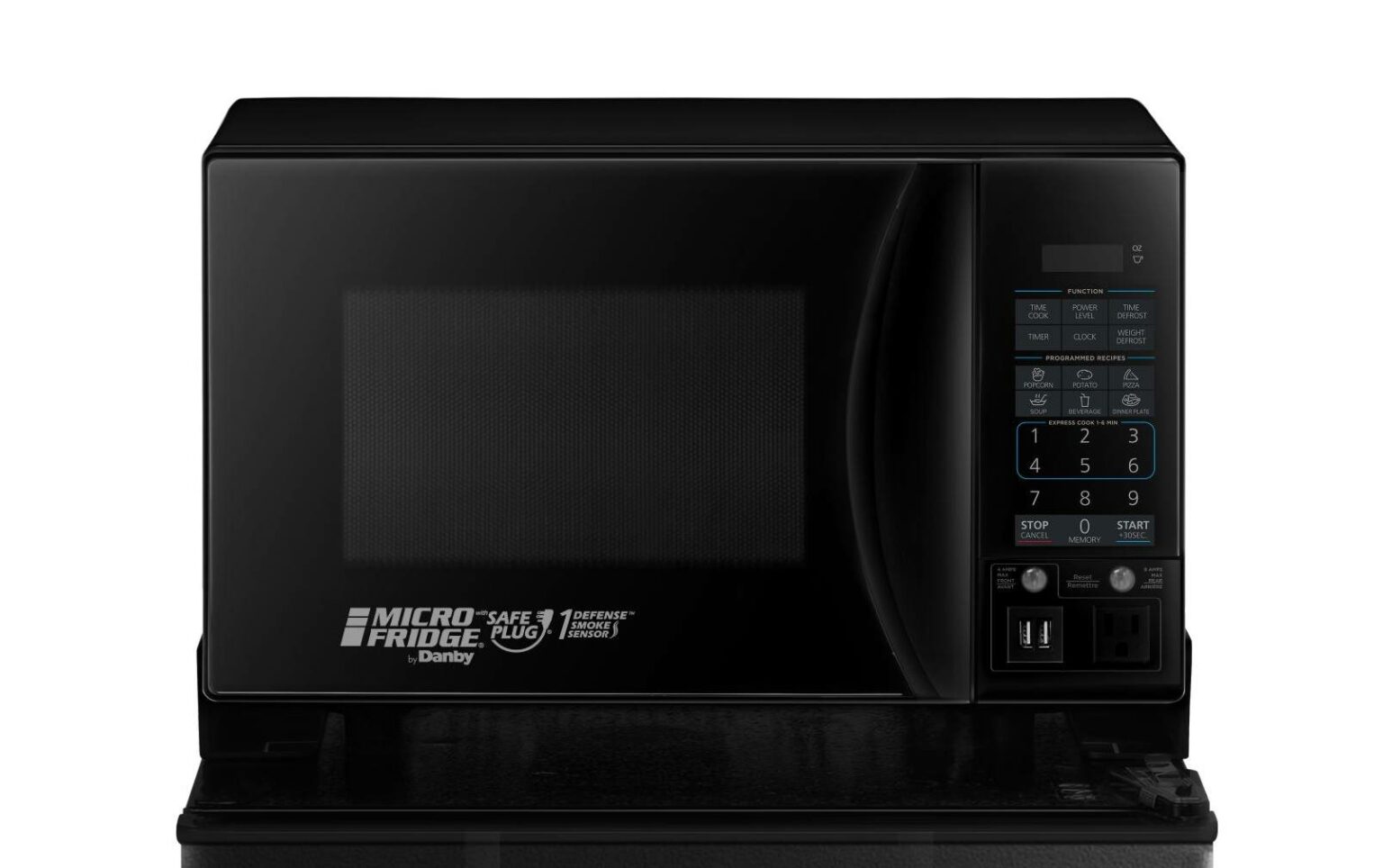 0.7 cu. ft. MicroFridge Black Microwave - MFM-7B1 | MicroFridge