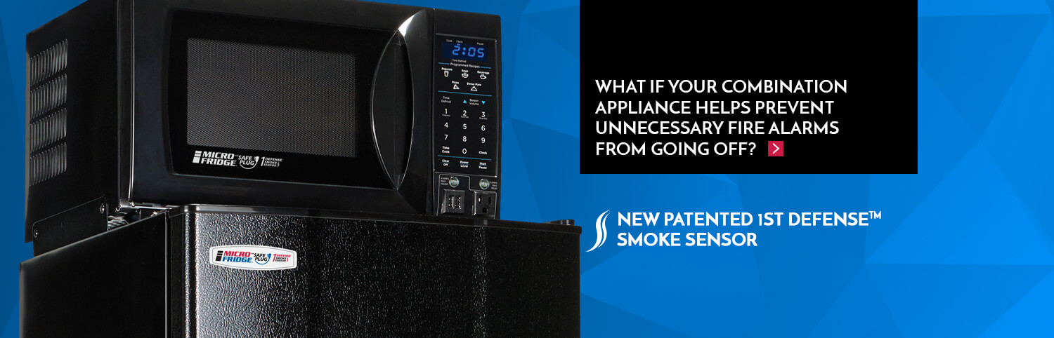 Safety Comes First with the 1st Defense Smoke Sensor | MicroFridge