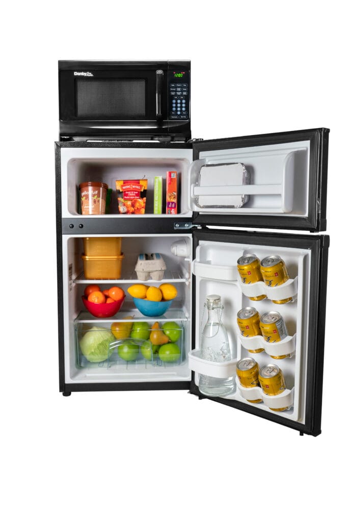 MicroFridge 3.1 cu. ft. Combination Unit in Black - 3.1MF7-7A1 ...