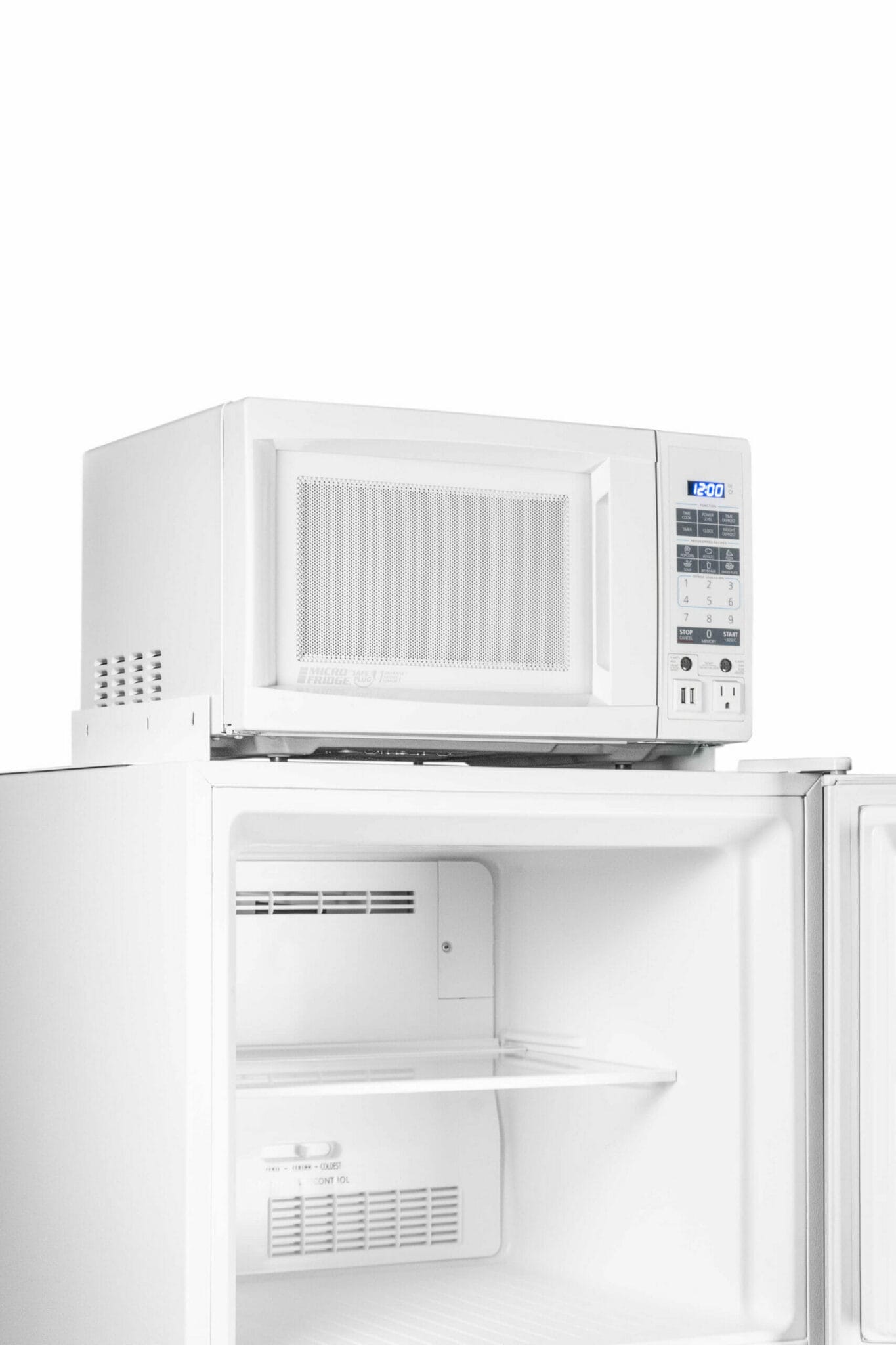 MicroFridge 10.0 cu. ft. Combination Unit in White - 10.0LMF4-9B1WX ...