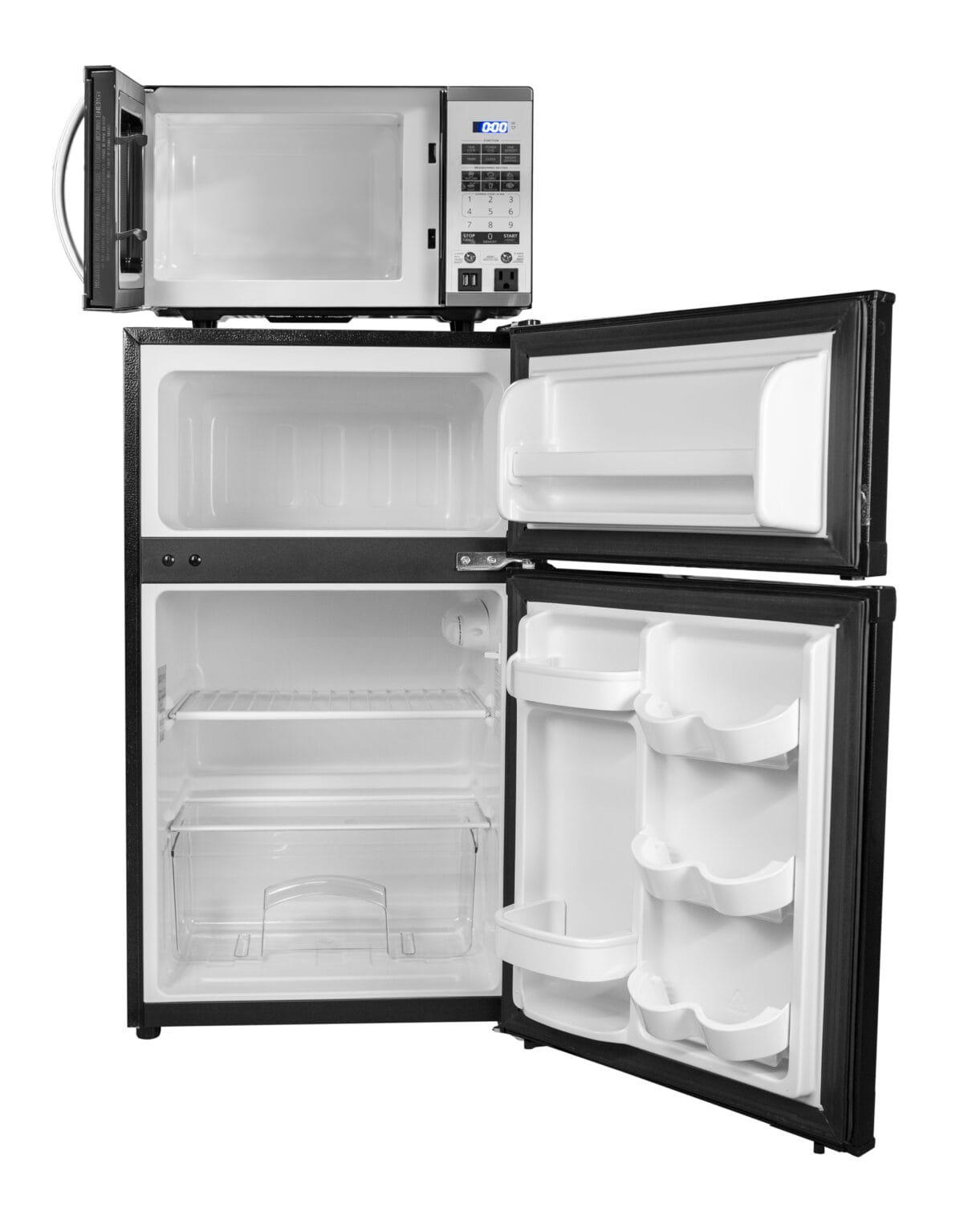 MicroFridge 3.1 cu. ft. Combination Unit in Stainless Steel - 3.1MF7 ...