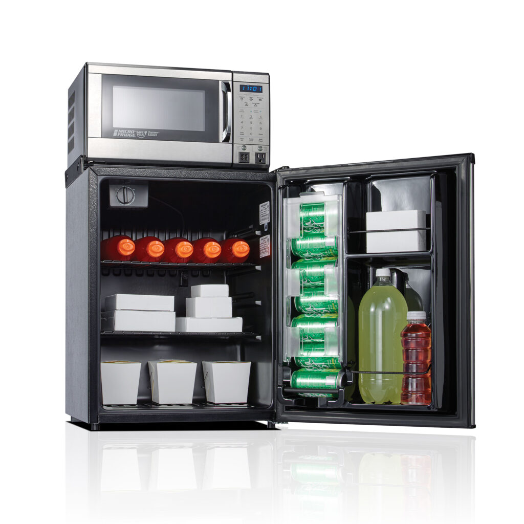 MicroFridge 2.3 cu. ft. Combination Unit in Stainless Steel - 2.3MF4 ...